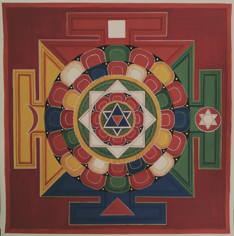 Contra viento y marea: Una chilena en el arte de thangkas ...